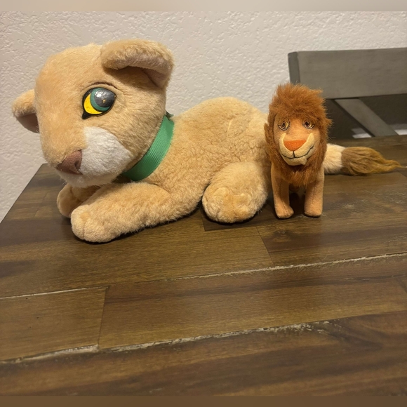 Toys | Vtg 1993 Purring Lion King Nala Plush And Lion King Plush | Poshmark